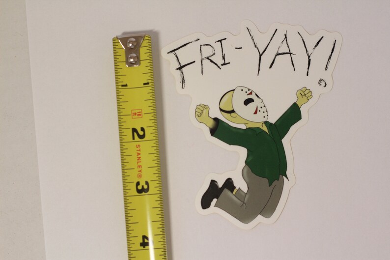 Friday the 13th Jason Voorhees Favorite Day Fri-yay - Etsy