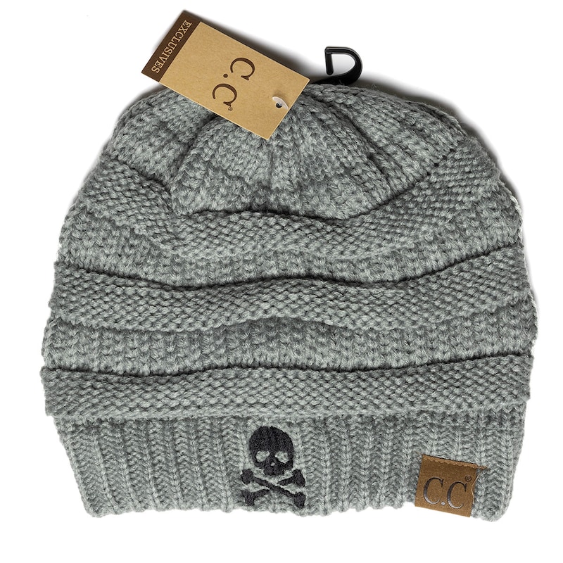 Skull Beanie - Etsy