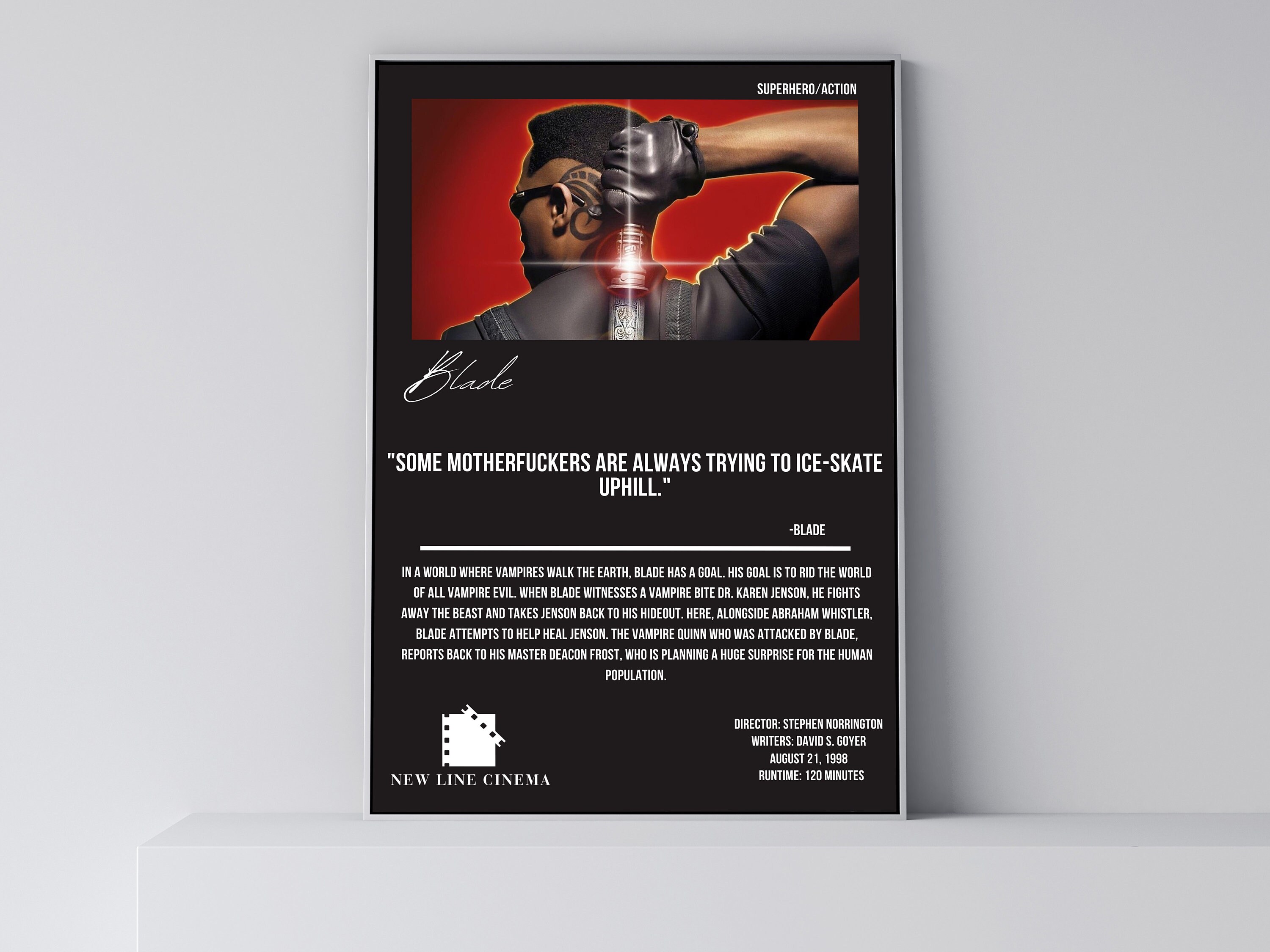 Blade 1998 Poster