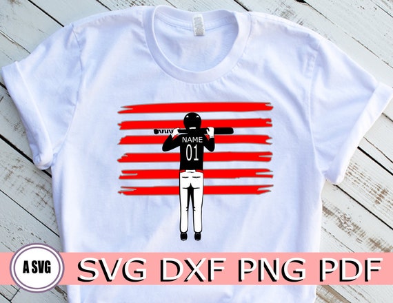 Boy Baseball SVG Baseball Player SVG Baseball Monogram for | Etsy