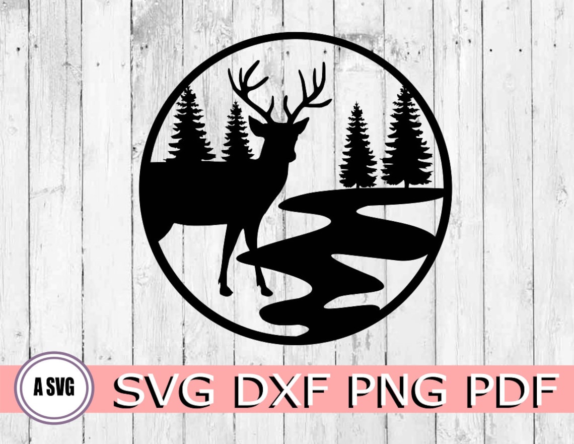 Hirsch SVG Geweih SVG HirschKopf SVG Buck Svg Jagd Svg | Etsy Österreich