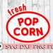 Fresh Popcorn Svg, Popcorn Svg, Popcorn Box Svg, Snack Box Svg, Pop ...