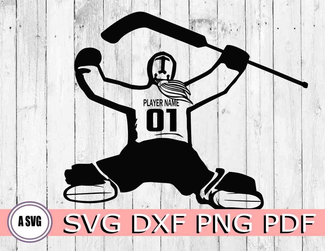 Goalie Svg, Hockey SVG, Hockey Player SVG, Hockey Fan SVG, Hockey ...