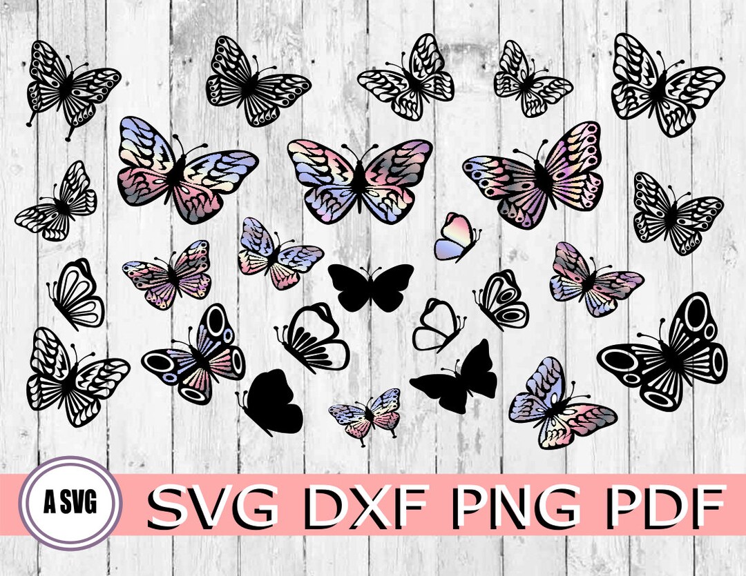 Butterfly SVG, Butterfly SVG Bundle, Butterflies Svg, Butterfly Cut ...
