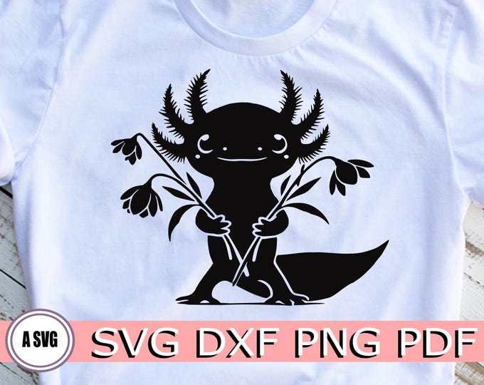 Axolotl Svg Png Snaxolotl Svg Png Foodie Svg Png Cricut Cut File - Etsy ...