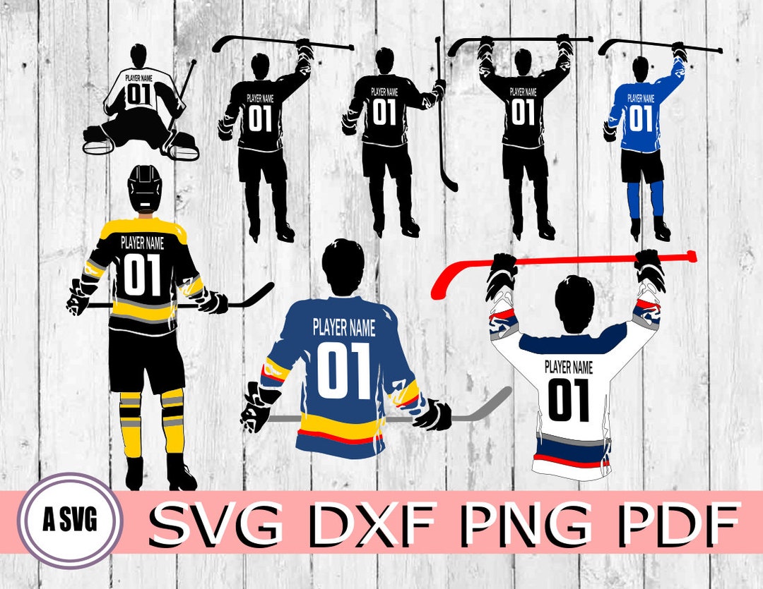 Hockey Svg Bundle, Hockey SVG, Hockey Player SVG, Hockey Fan SVG, Svg ...