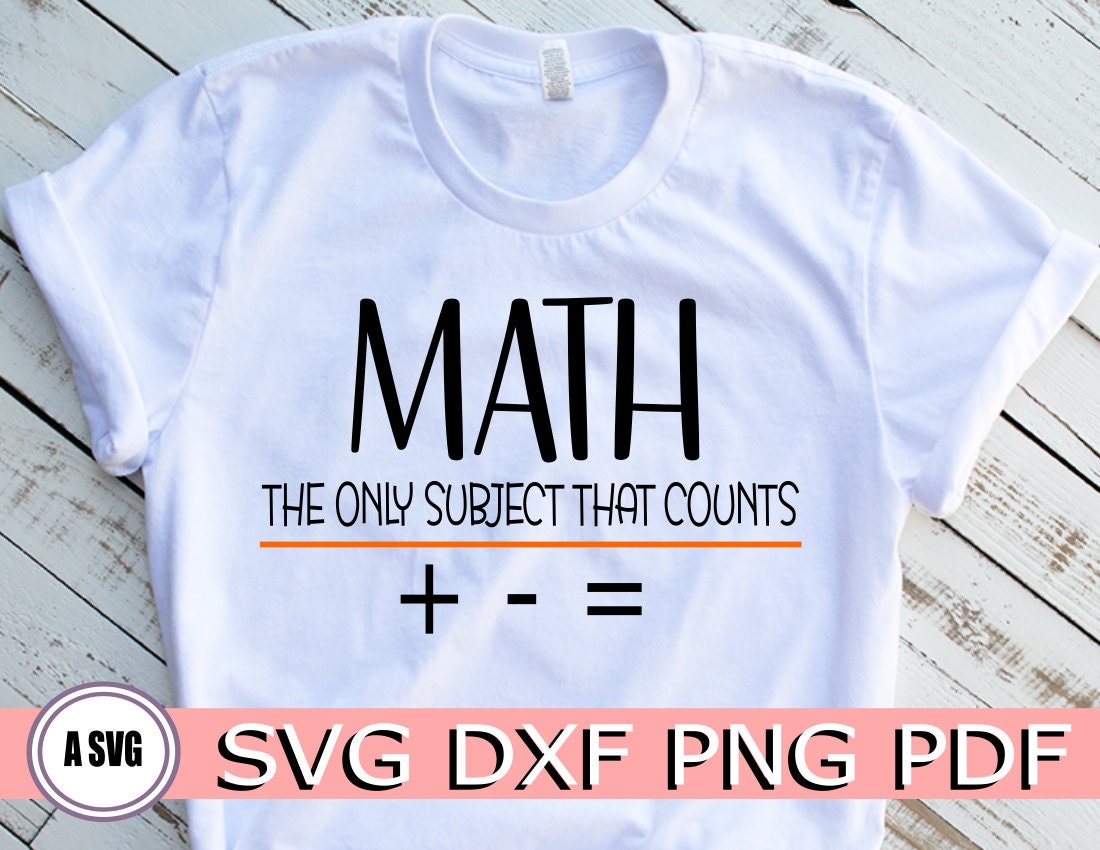 Math Svg Math Teacher Svg Math Symbols Svg Math Teacher - Etsy