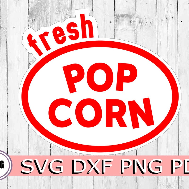 Popcorn Sign - Etsy