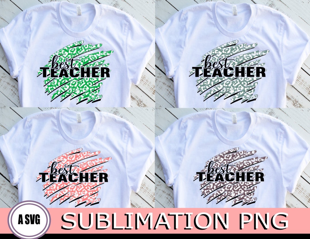 Teacher Sublimation PNG, Teacher Bundle Sublimation File, Teaching ...