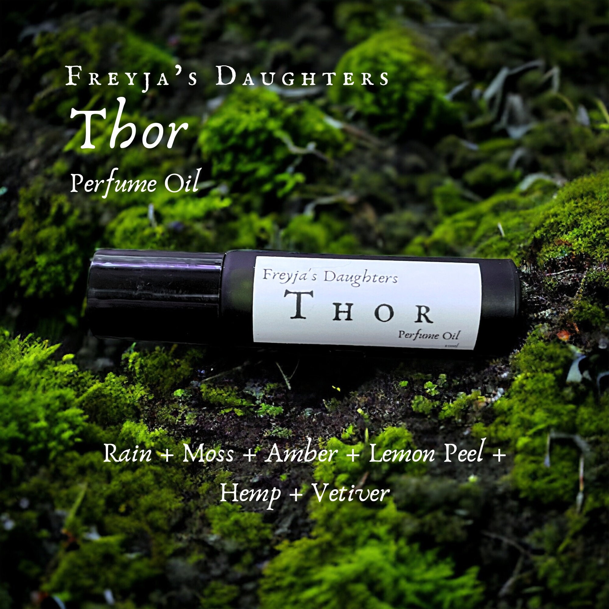 Thor Perfume Oil, Moss, Storms, Vetiver, Hemp - Etsy