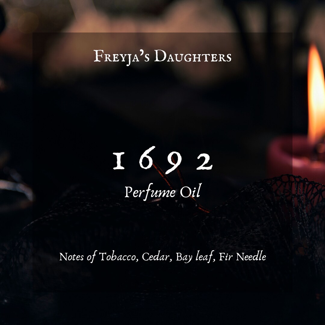 1692 Perfume Oil, Folklore Perfume - Etsy