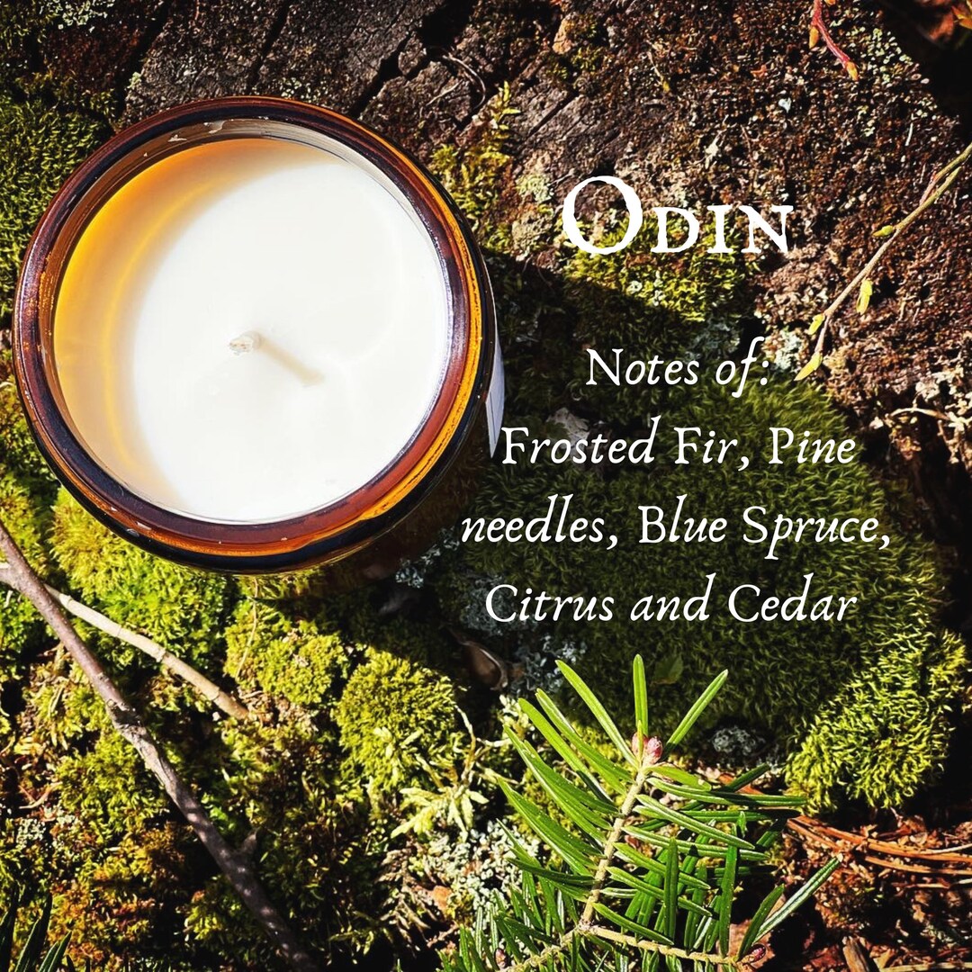 Odin Hand Poured Candle Freyja's Daughters Candles - Etsy