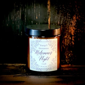 Midsummer Night Fragrance, Perfume Oil, Body Oil, Sugar Scrub, Floral ...