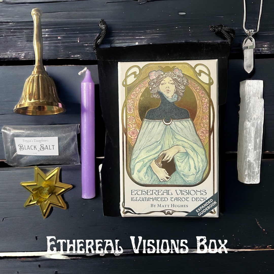 Ethereal Visions Divination Box, Witches Box Set, Tarot Box - Etsy