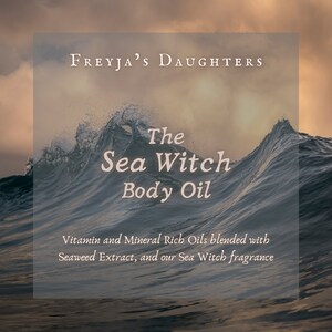 The Sea Witch Oil, Infused Body Oil, Ritual Oil - Etsy