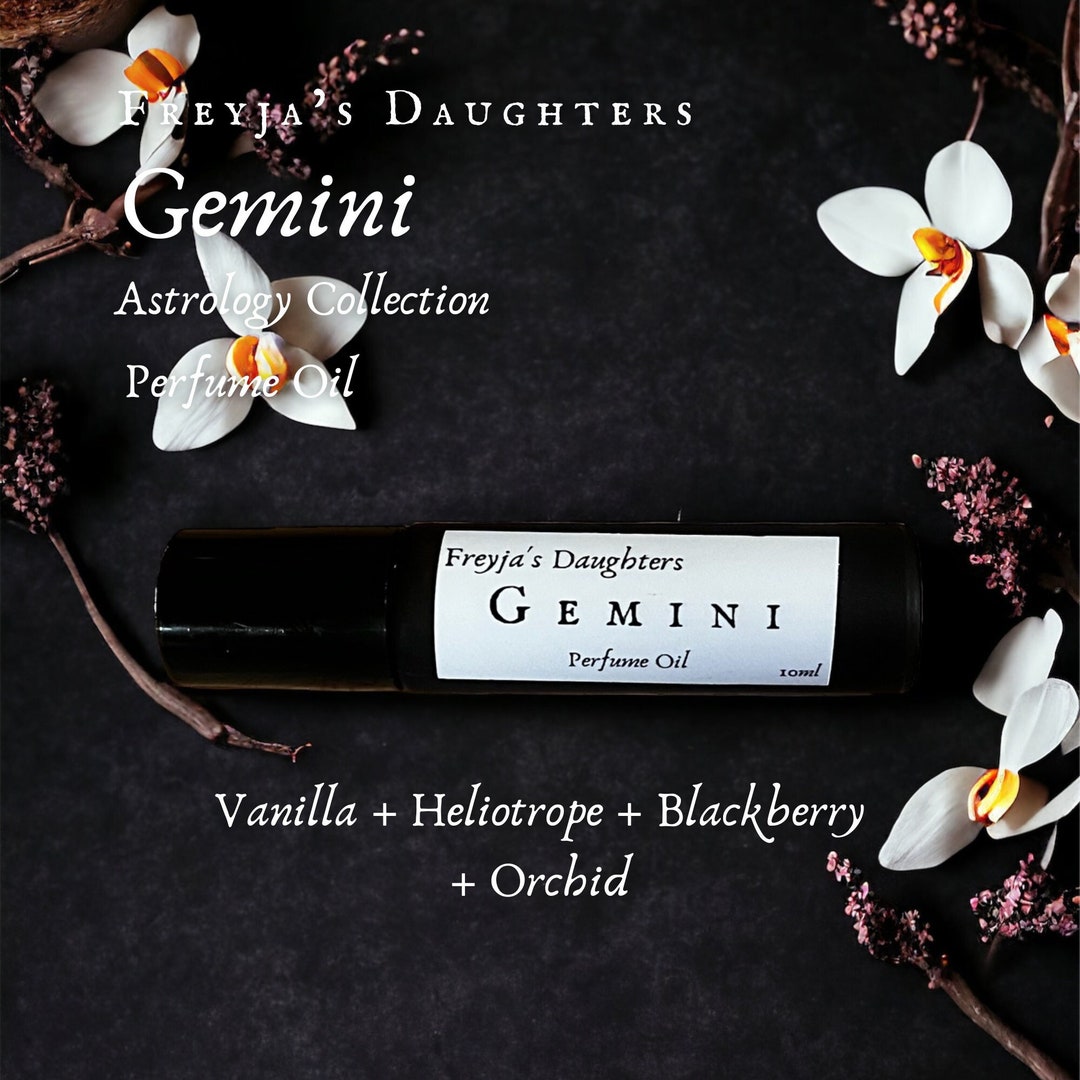 Gemini Perfume Oil, Astrology Collection Perfume Oils - Etsy