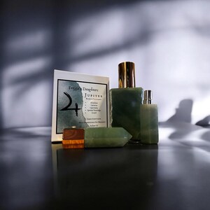 Jupiter Green Aventurine Perfume, Planetary Collection, Crystal Perfume ...