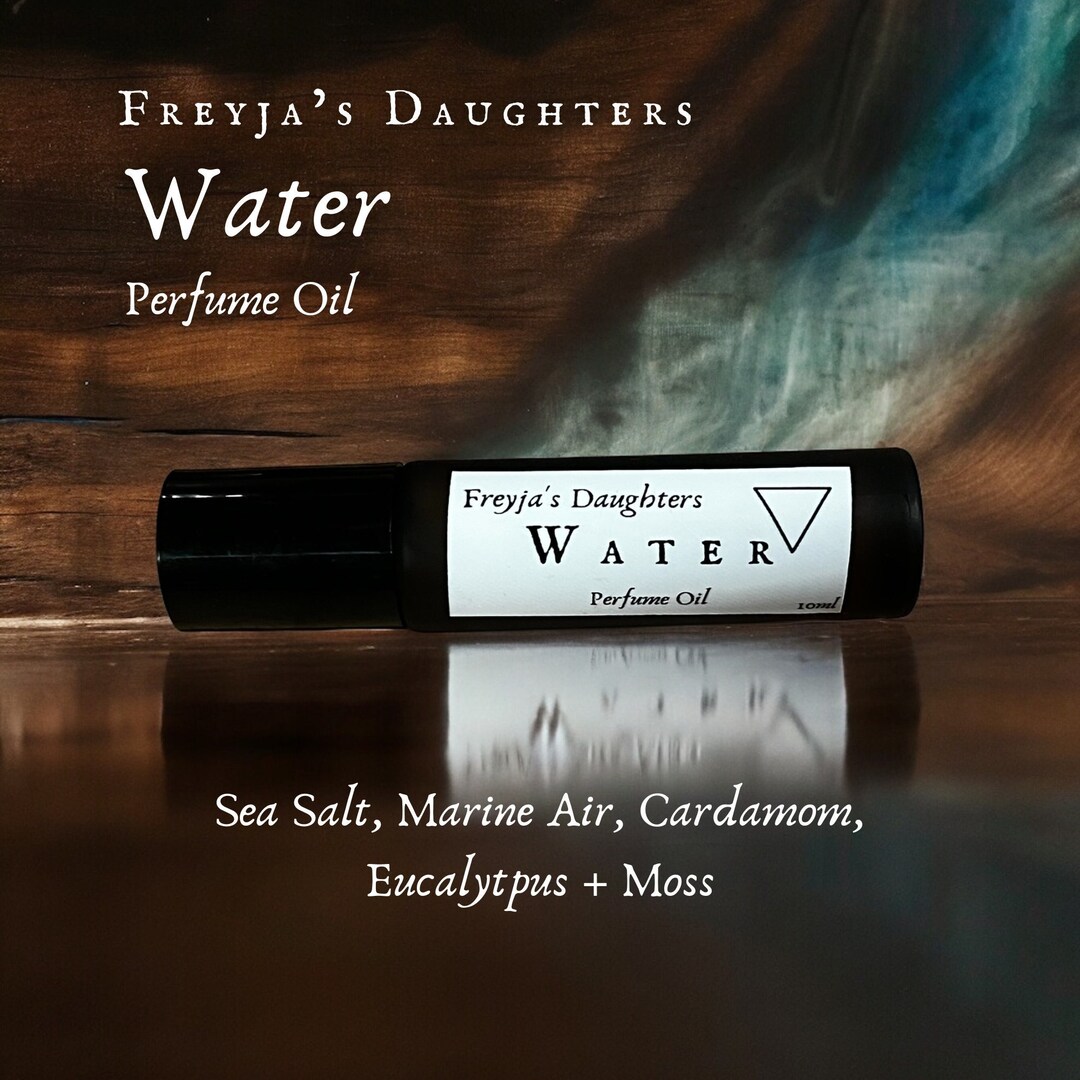 Water Perfume Oil, Elemental Collection Perfume Oils - Etsy