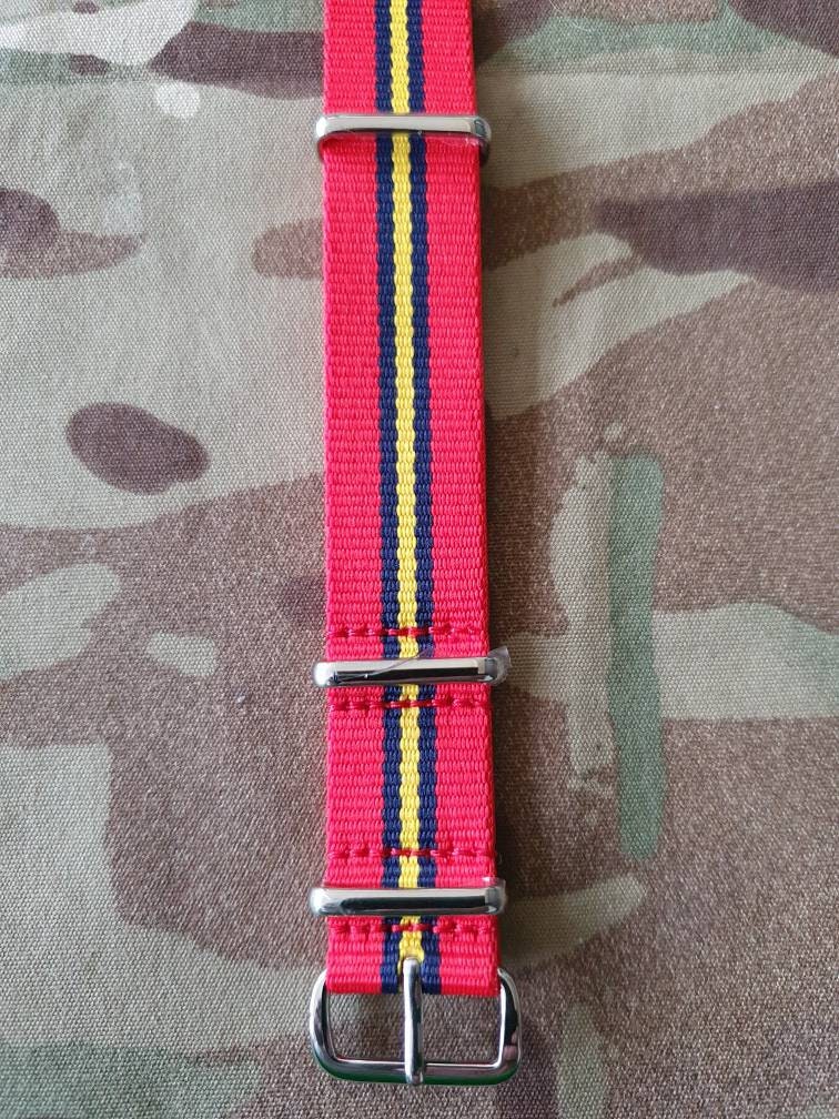 Royal Artillery Stable Belt 18mm G10 NATO Watch Strap - Etsy
