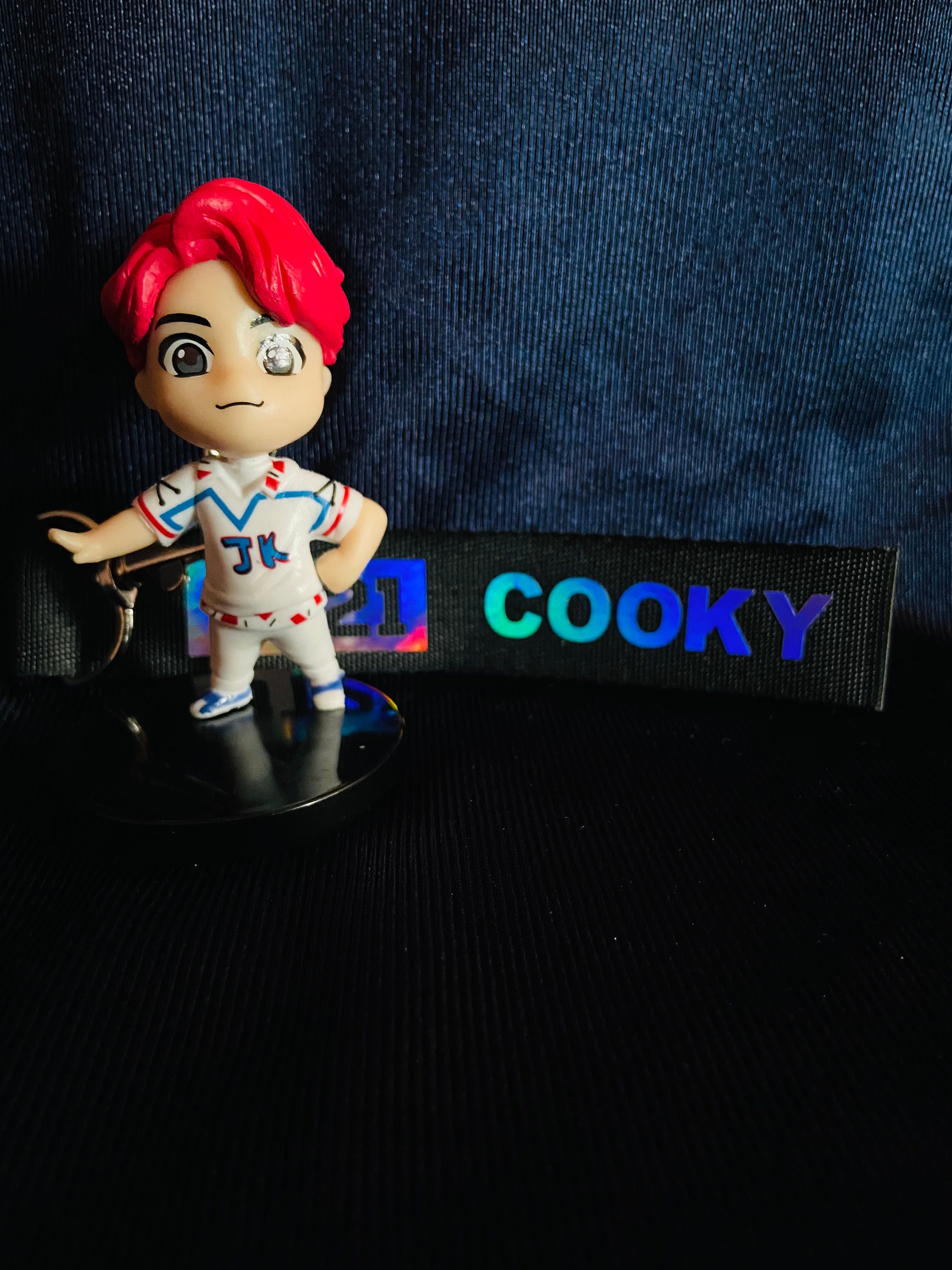 BTS Tinytan Figurines With Stand and Lanyard W/bt21 Name 3 - Etsy