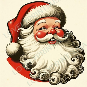 Vintage Santa Claus, Classic Santa Claus, Christmas PNG Santa Claus ...