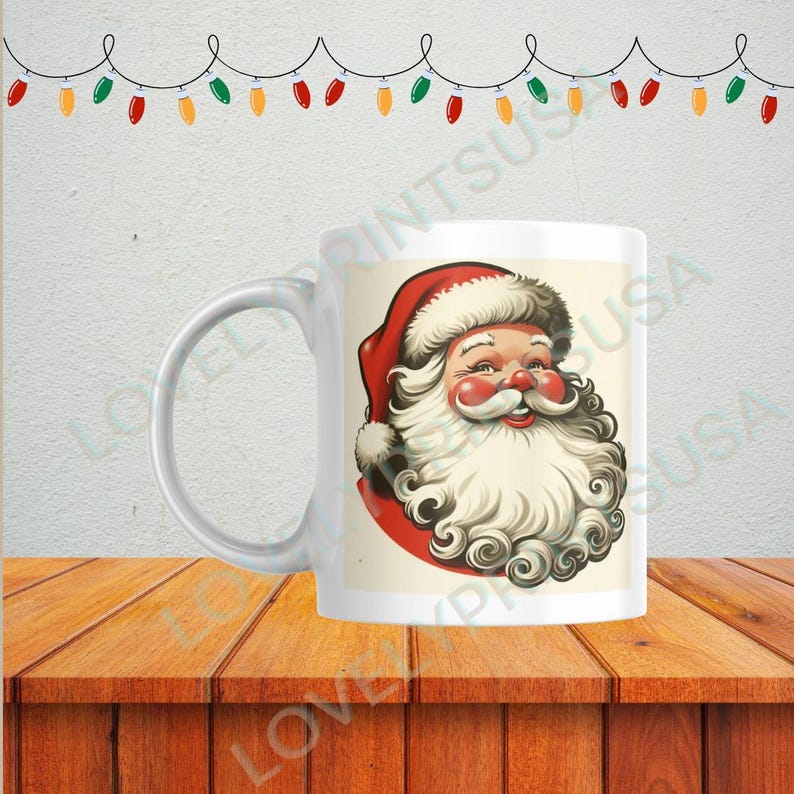 Vintage Santa Claus, Classic Santa Claus, Christmas PNG Santa Claus ...
