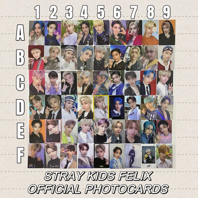 Felix Photocard - Etsy