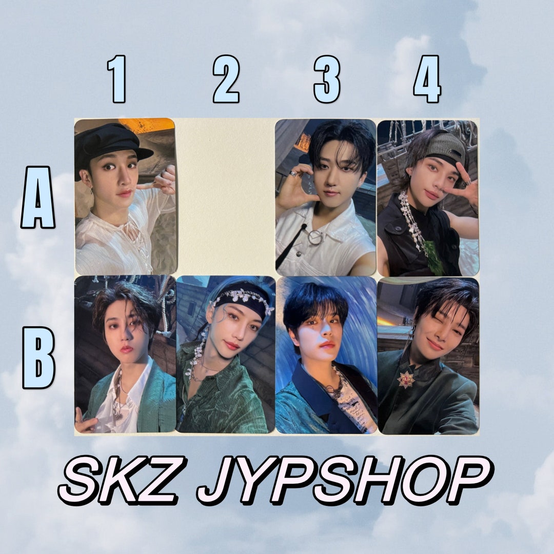 SKZ JYPSHOP [official] POB Preorder Rock 樂 Star Photocard Stray Kids ...