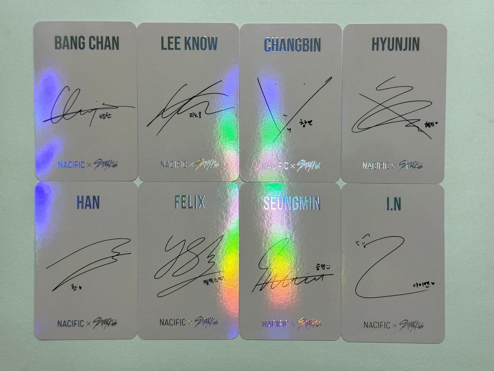 Stray Kids [official] Nacific R3 Photocard SKZ Felix Hyunjin Lee Know ...