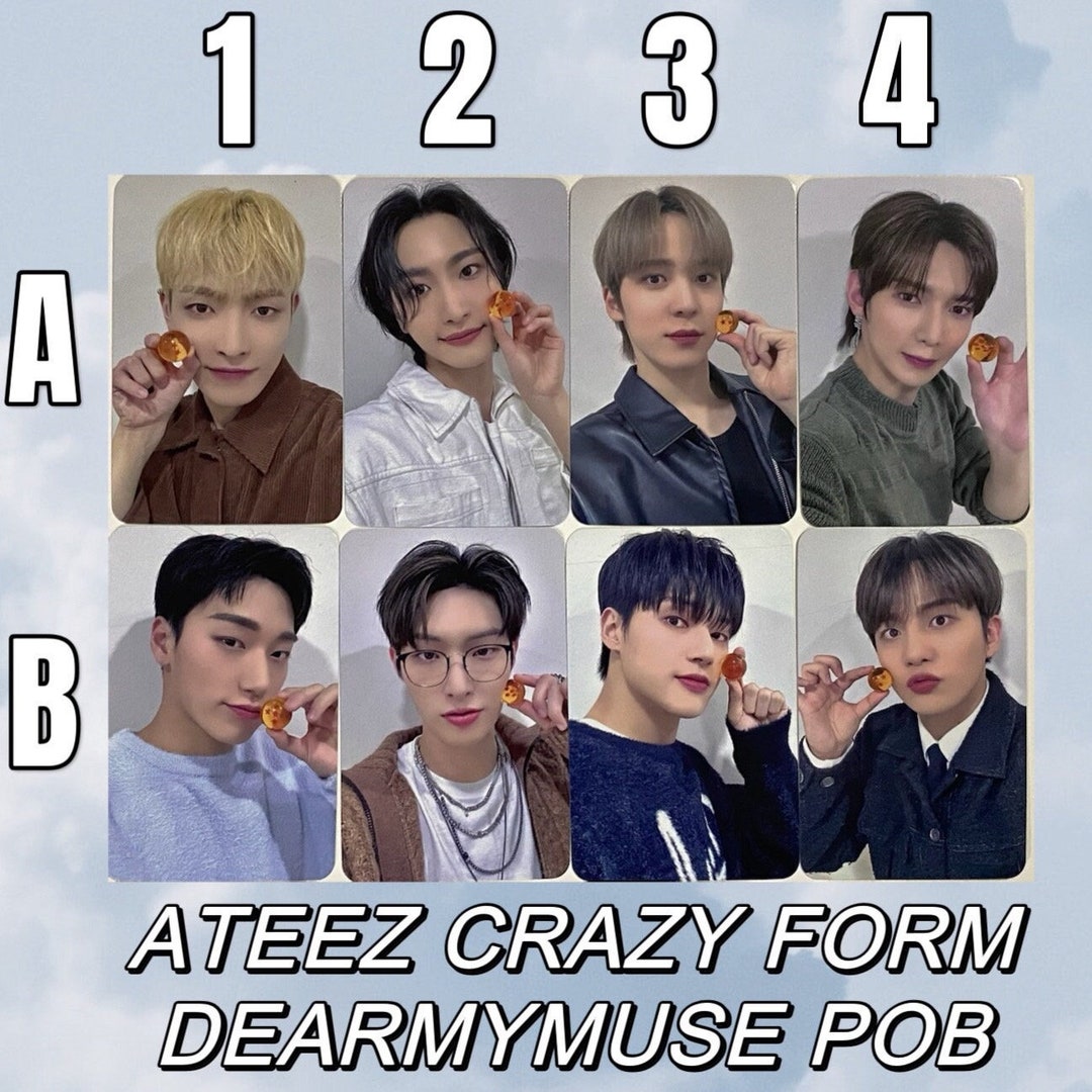 ATEEZ [official] Dearmymuse Crazy Form POB Preorder World Fin Will ...