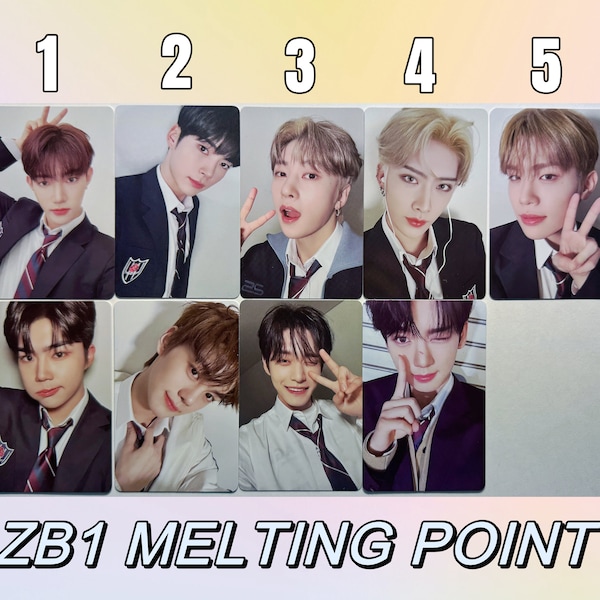 Zerobaseone Photocard Ricky - Etsy