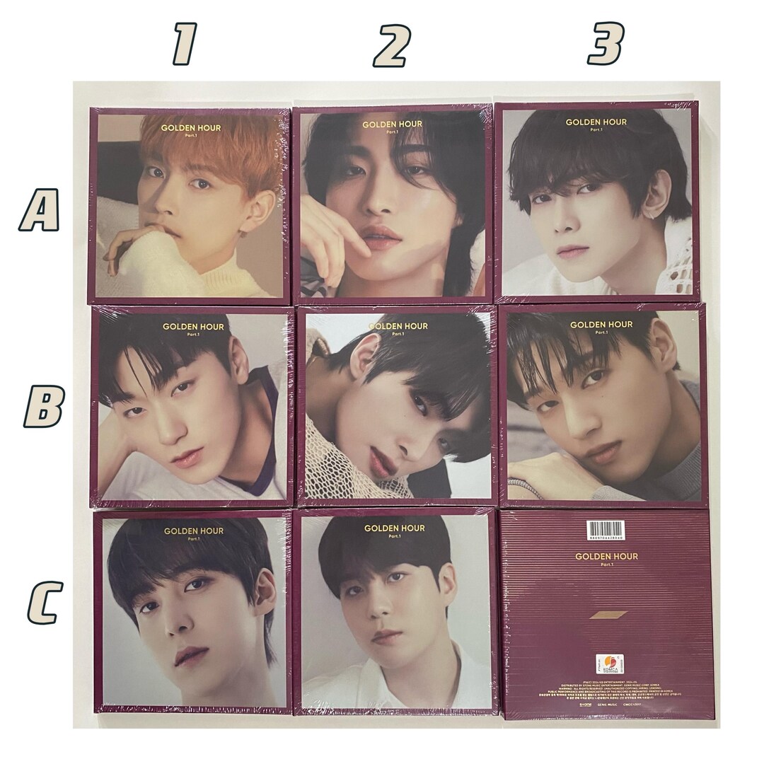 ATEEZ Official 10th Mini Album [golden Hour: Part.1] Digipack New CD ...