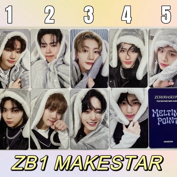 Zerobaseone Photocard Ricky - Etsy