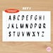 Jeepney Signage Letters AI and SVG Set – Copy Paste Filipino-inspired ...