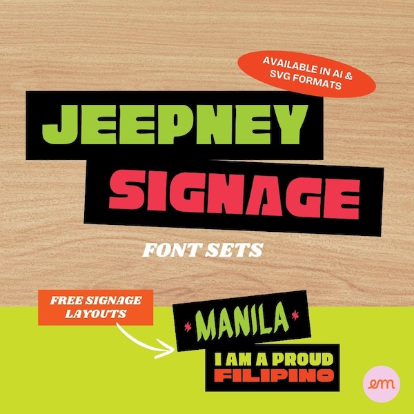 Jeepney Signs - Etsy