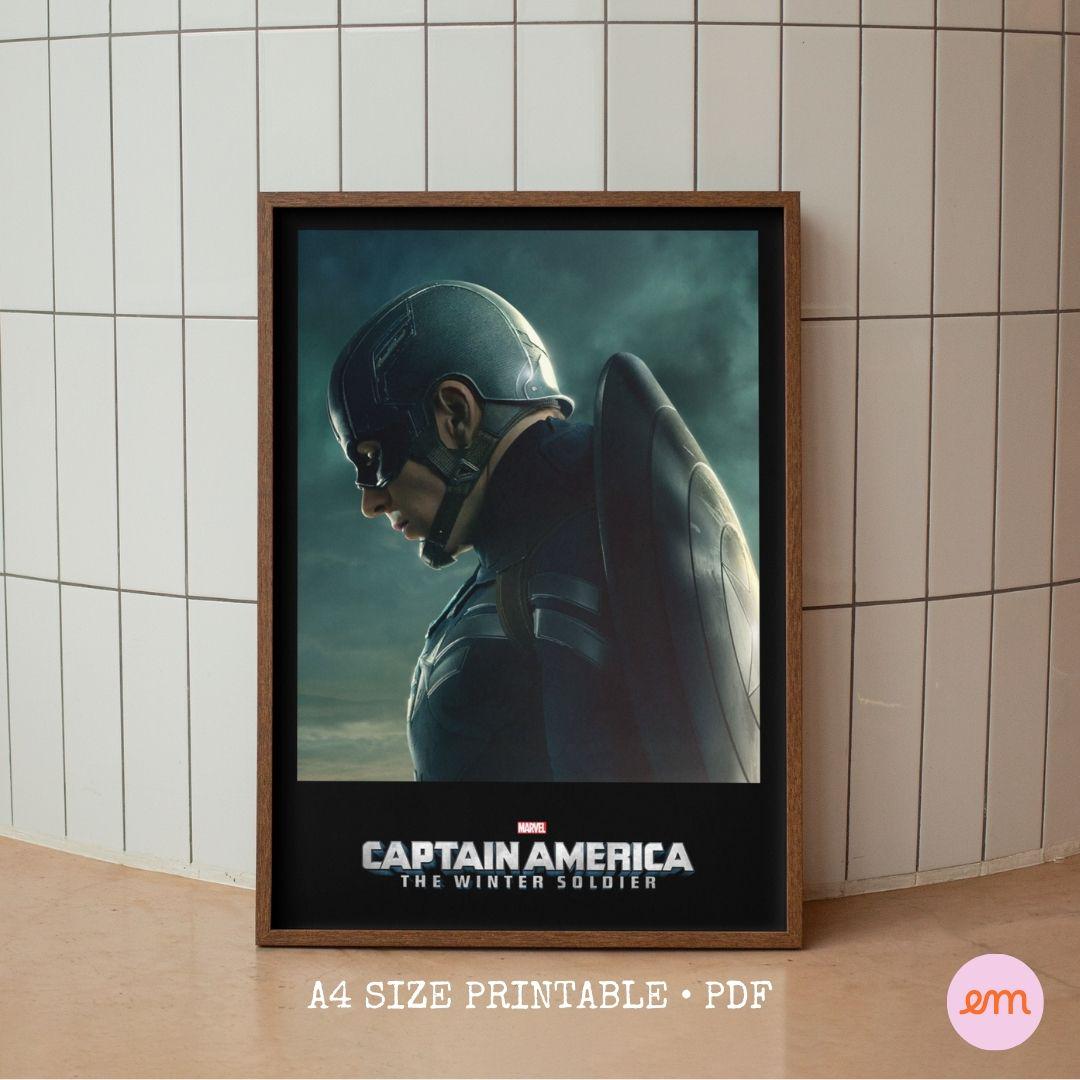 Marvel A4 Printable Poster Set 2 | Superhero Wall Art | Digital ...