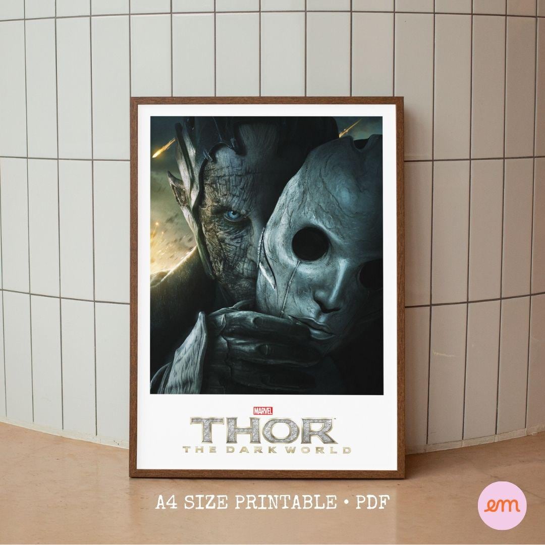 Marvel A4 Printable Poster Set 2 | Superhero Wall Art | Digital ...