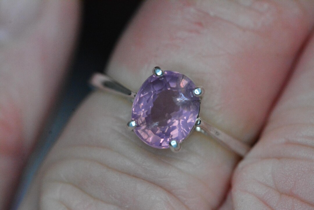 Real Spinel Ring, 1.92 Carat Red Spinel Solitaire Real Genuine Natural ...