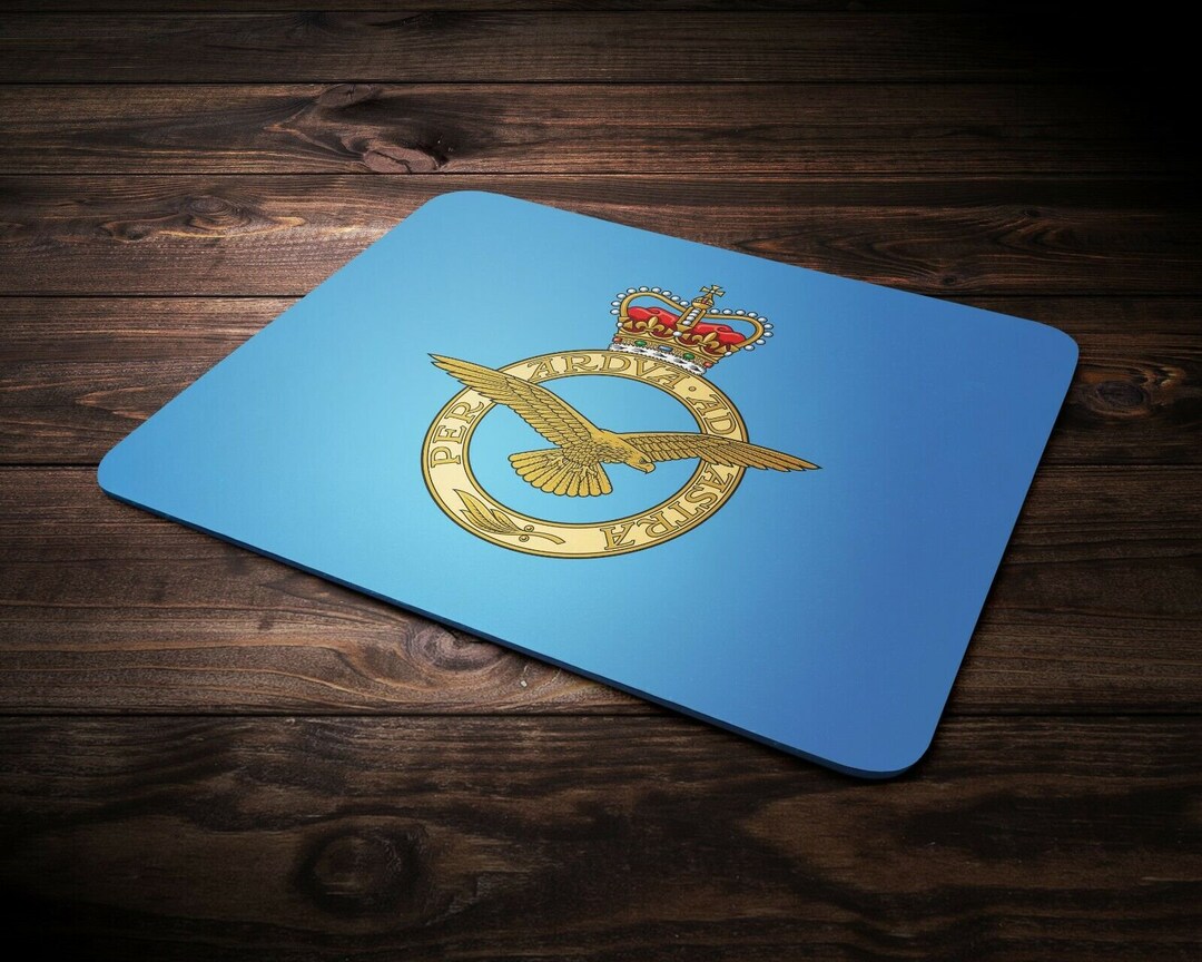 The Royal Air Force Mousemat - Mouse Pad Mat Raf British - Etsy