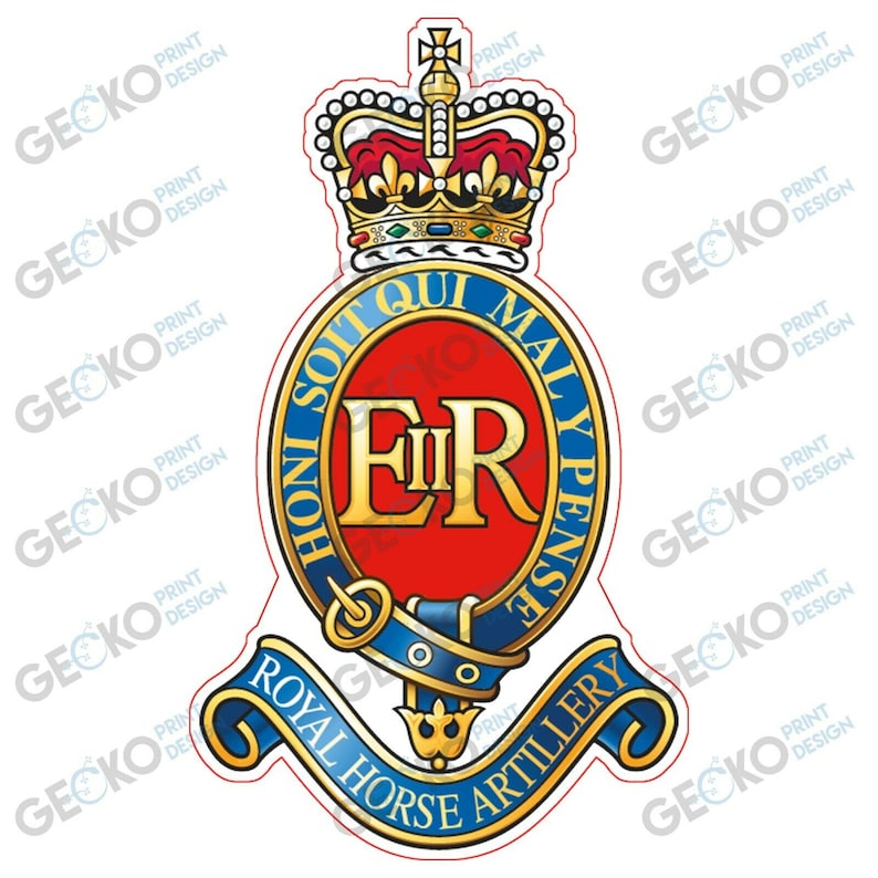 3 Regiment Royal Horse Artillery Sticker British Army 3 Rha 3rd - Etsy