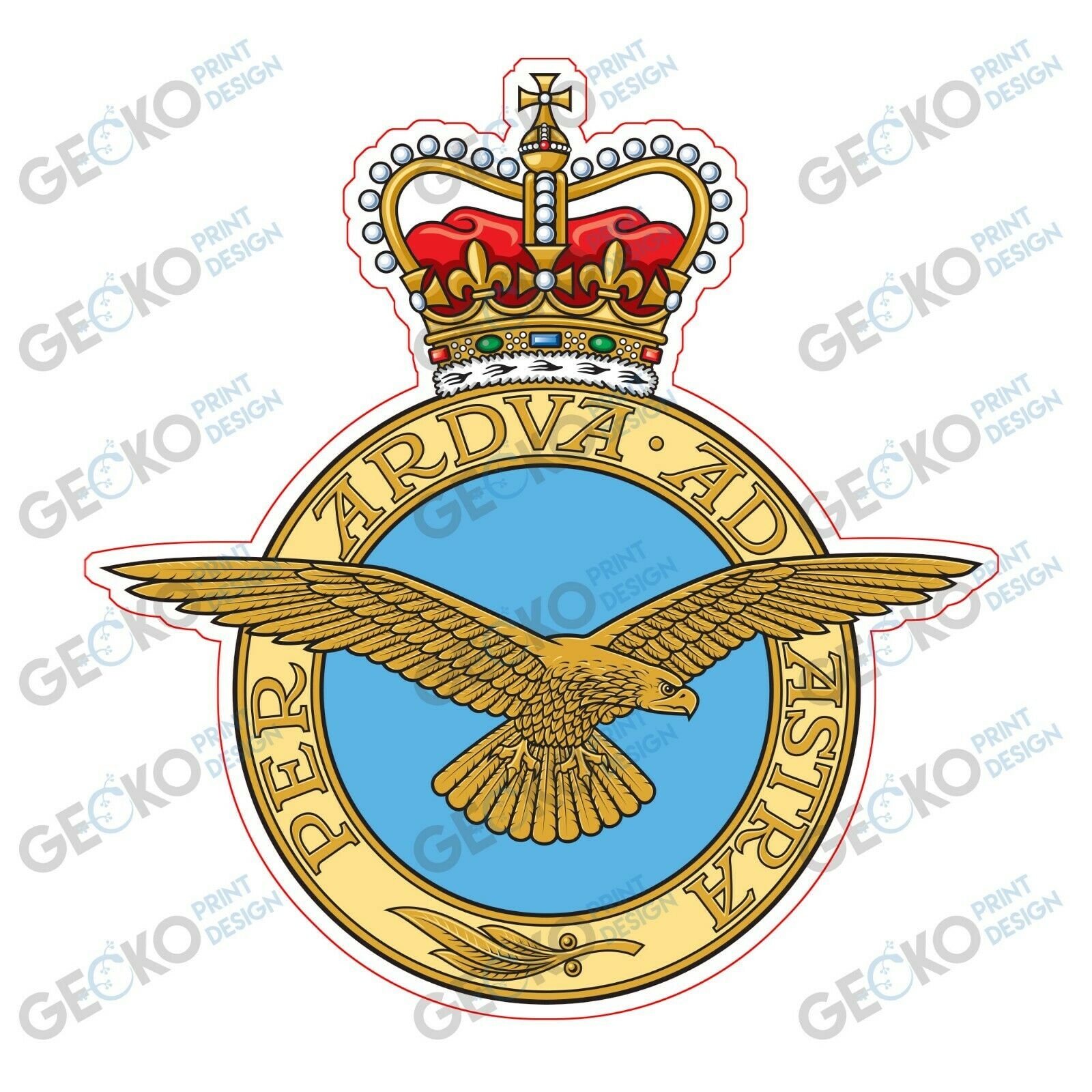 The Royal Air Force Sticker Raf 2018 Design - Etsy