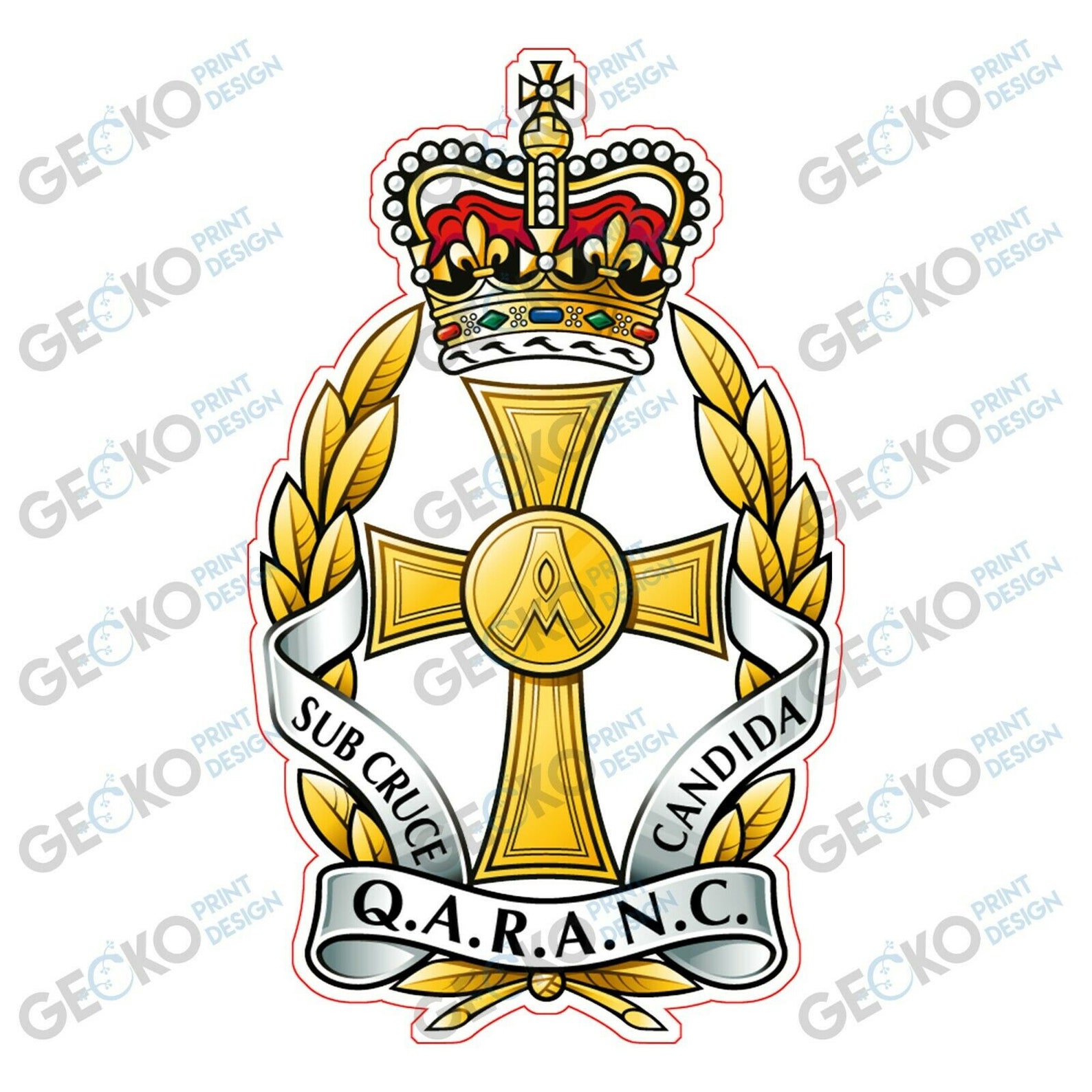 Qaranc Sticker - British Army - Queen Alexandra's Royal Army Nursing ...
