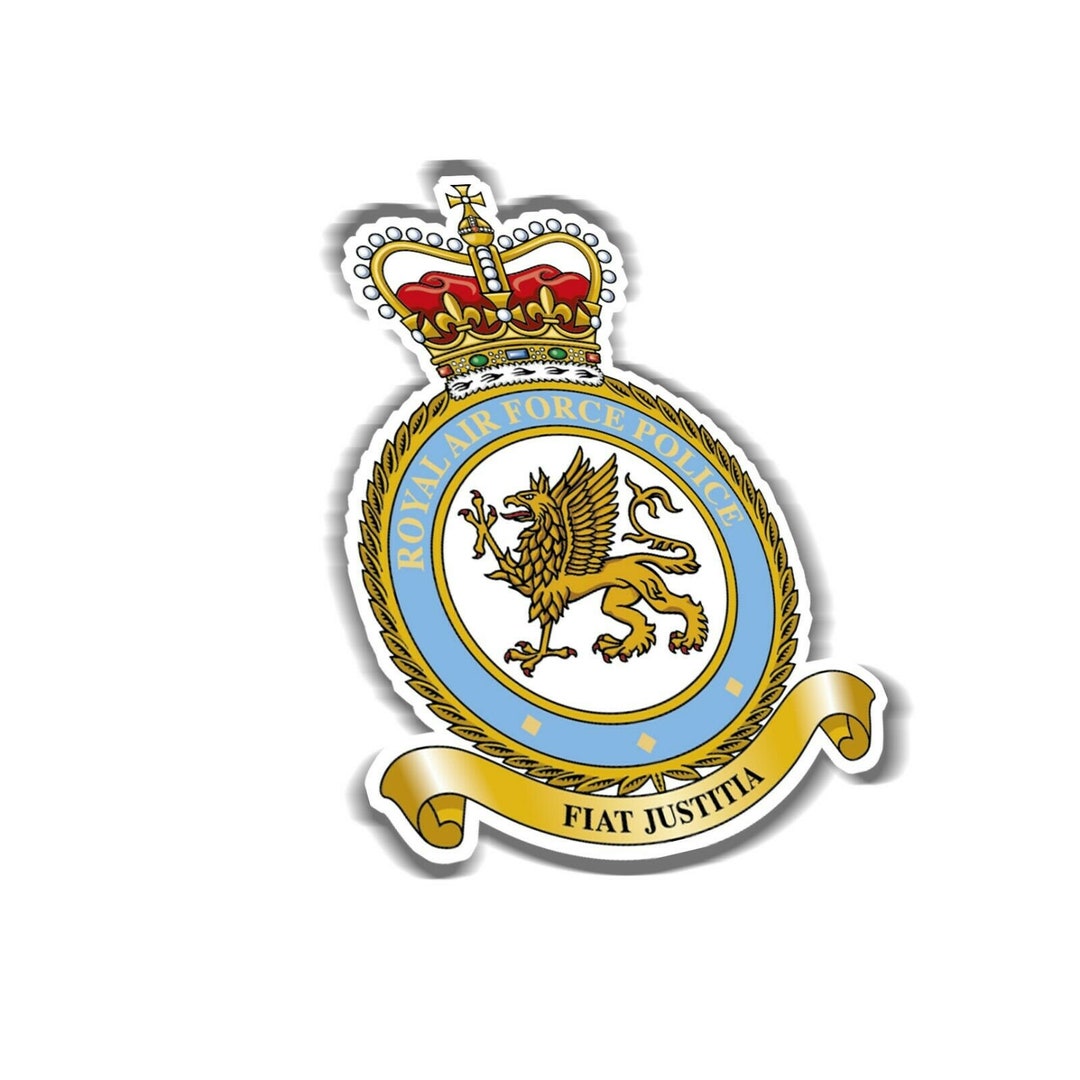 RAF Police Crest Sticker Royal Air Force - Etsy