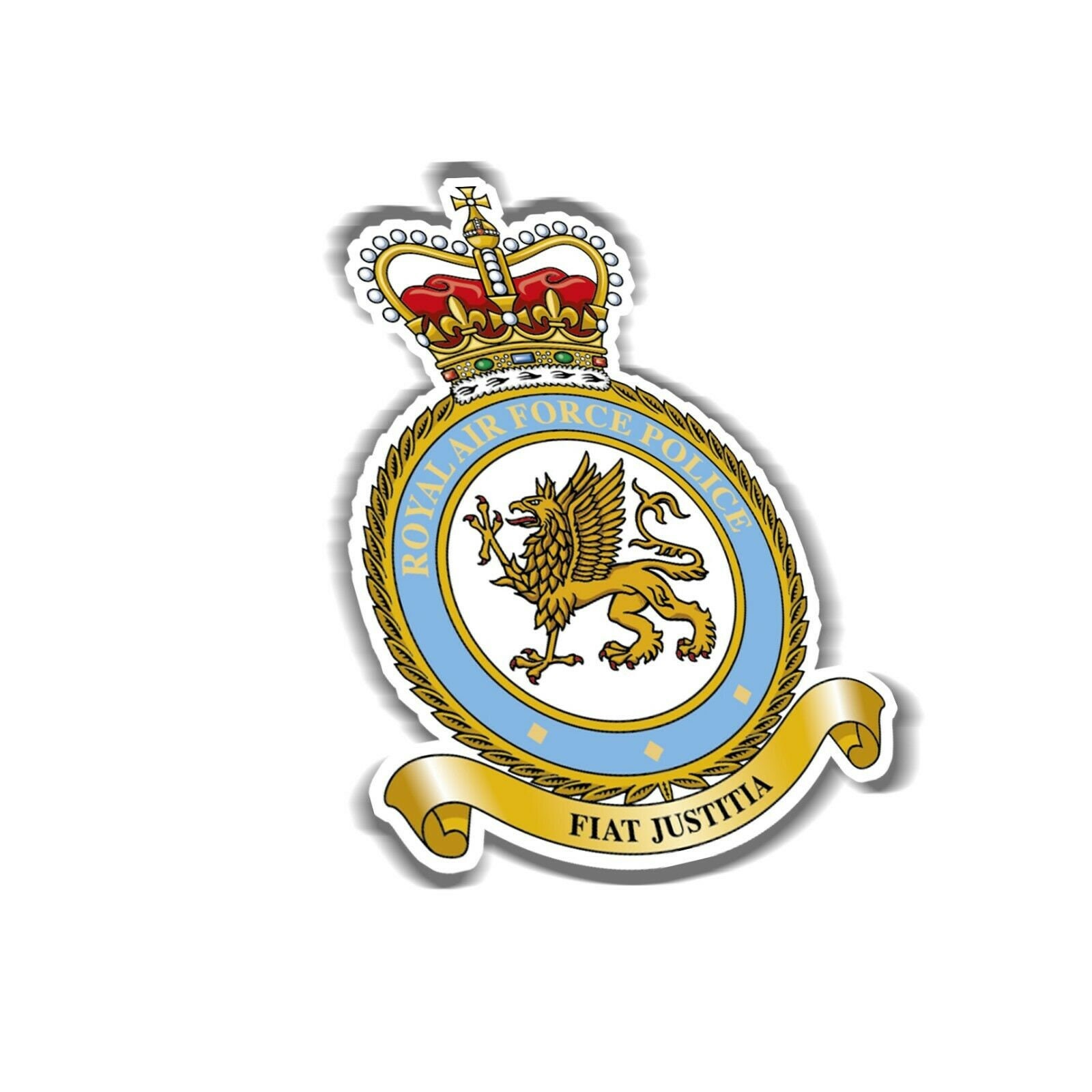 RAF Police Crest Sticker Royal Air Force - Etsy