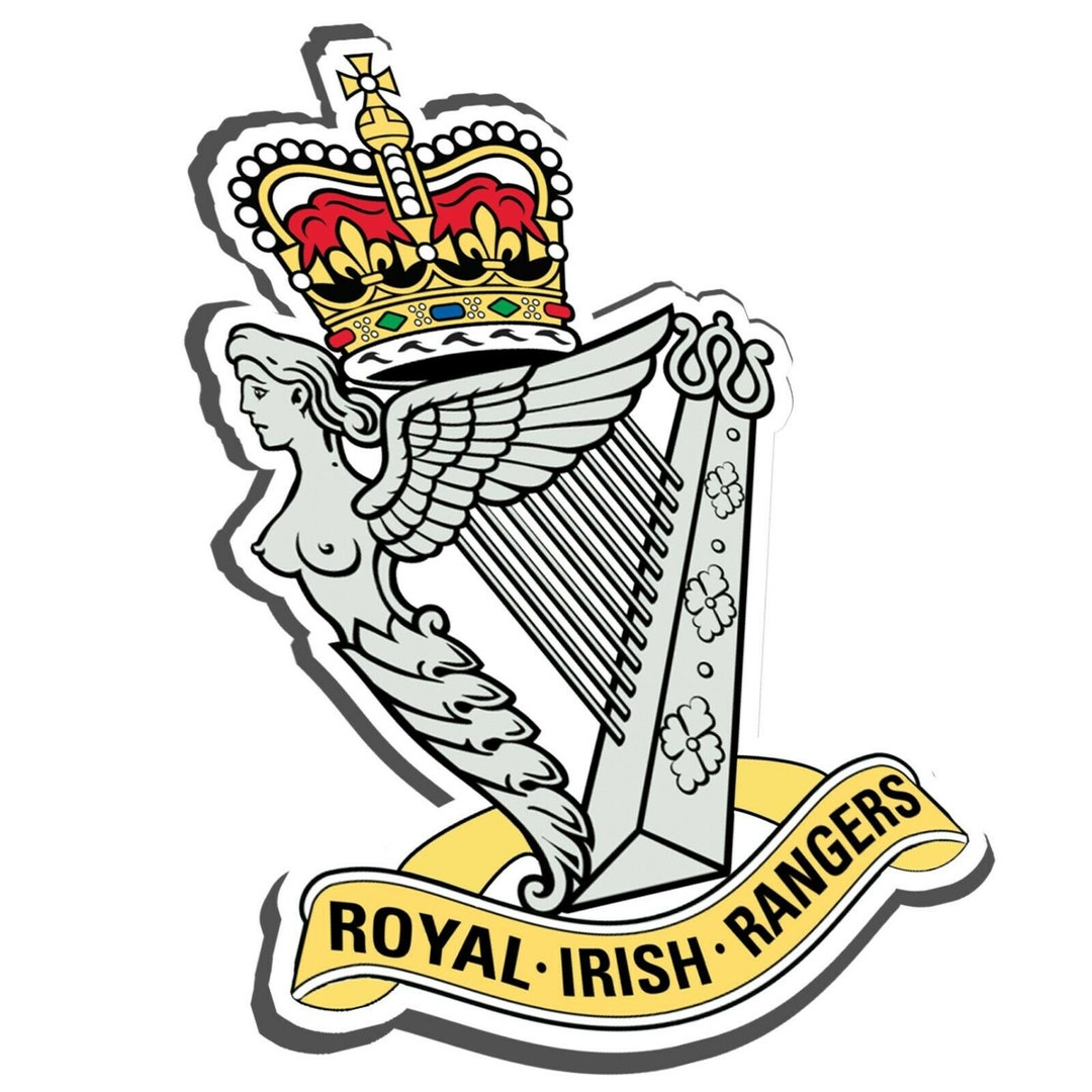 Royal Irish Rangers Sticker British Army Faugh a Ballagh - Etsy UK