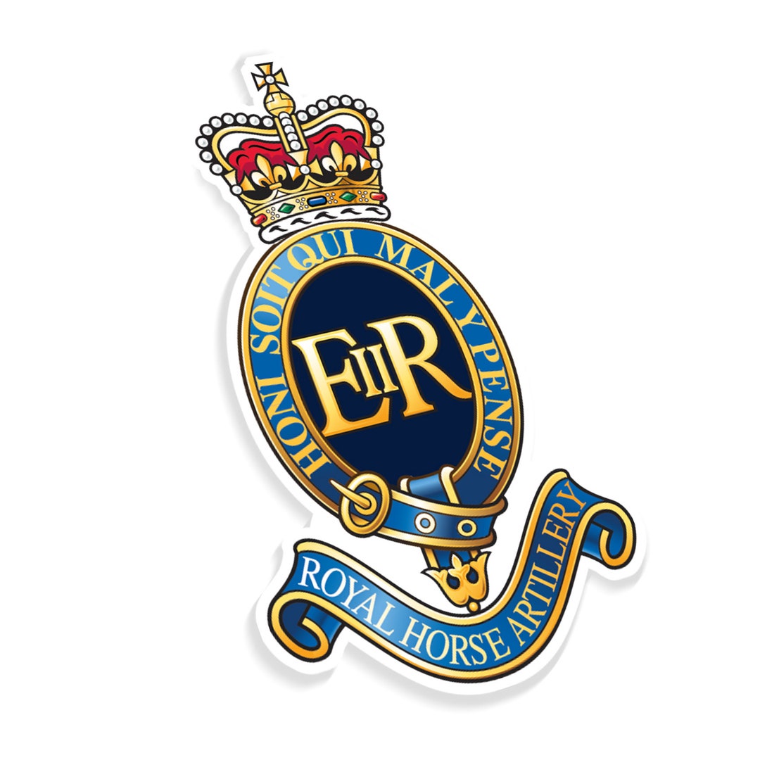 1 Regiment Royal Horse Artillery Sticker British Army 1RHA 1st RHA - Etsy