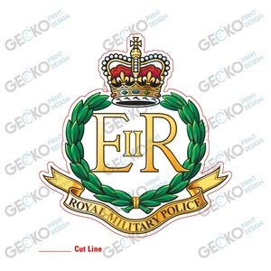 Royal Military Police Sticker British Army Rmp Redcaps - Etsy