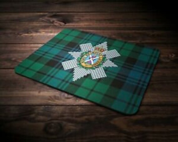 The Black Watch Mousemat British Army Mouse Pad Mat Scotland | Etsy