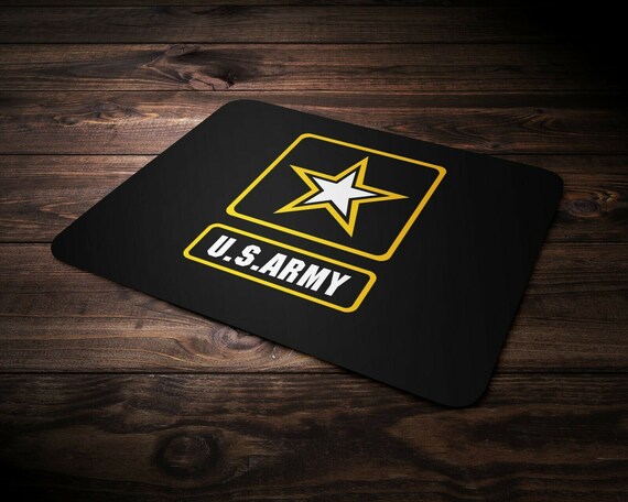 United States Army Logo Mousemat Usa Us U.s.army Mouse Pad | Etsy