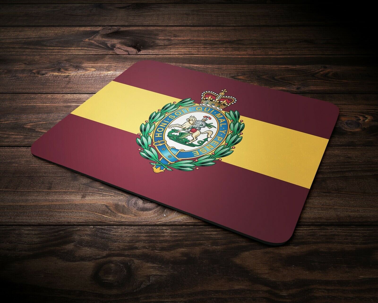 The Royal Regiment of Fusiliers Crest Mousemat - British Army Mouse Pad ...
